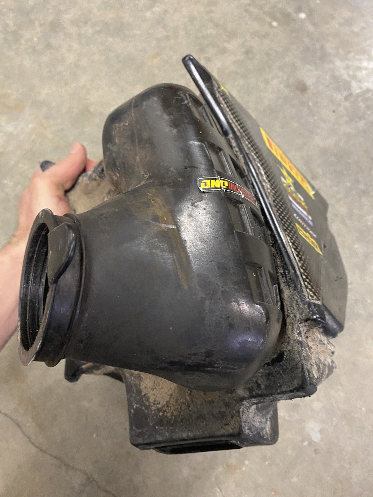 1998 Suzuki Rm 125 Airbox Air Box Cleaner Housing Filter Element 98 ...