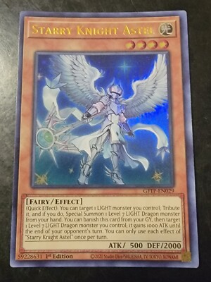 Yugioh Starry Knight Astel GFTP-EN029 Ultra Rare 1st Edition | eBay