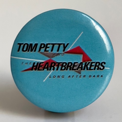 Vintage 1983 TOM PETTY Heartbreakers pin Long After Dark licensed ...