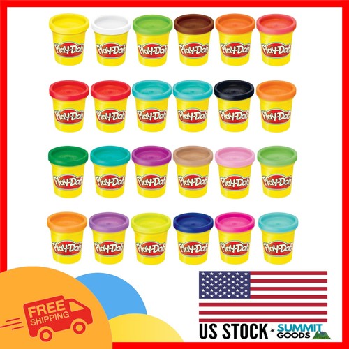 Bulk Play-Doh 24-Pack – Non-Toxic Modeling Compound for Endless ...