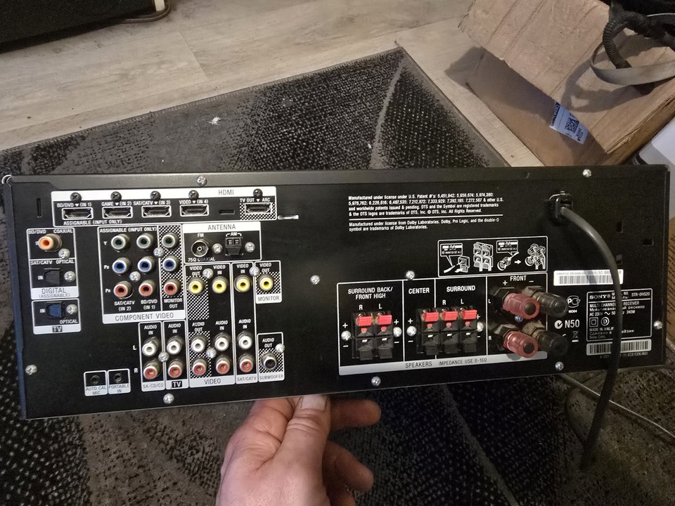 Sony STR-DH520 Dolby 7.1 AV Receiver | eBay UK