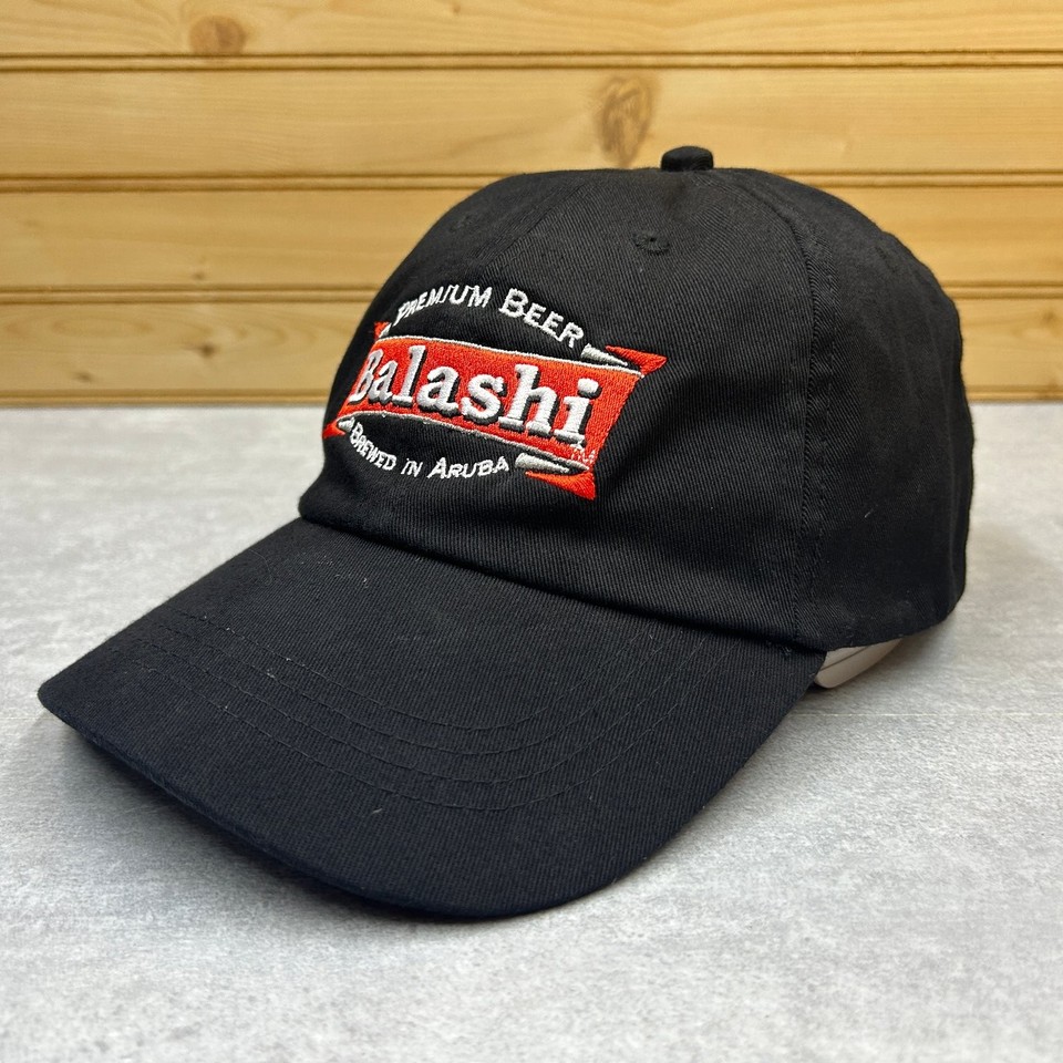 Balashi Hat Men's Adjustable Black Premium Beer Aruba Baseball Cap ...