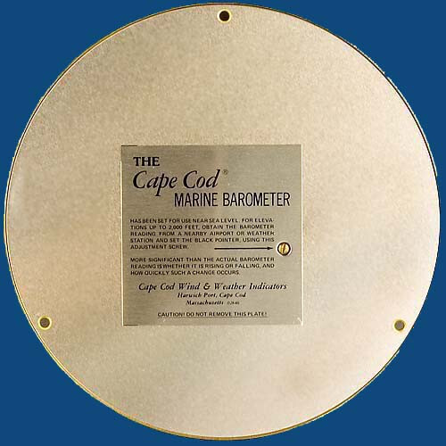 Brass Marine Barometer By Cape Cod Wind and Weather | eBay