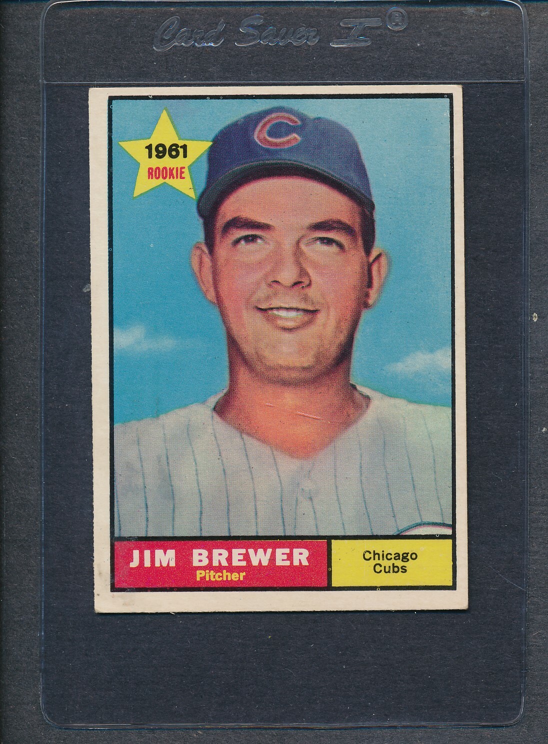 1961 Topps #317 Jim Brewer Cubs EX *5824 | eBay