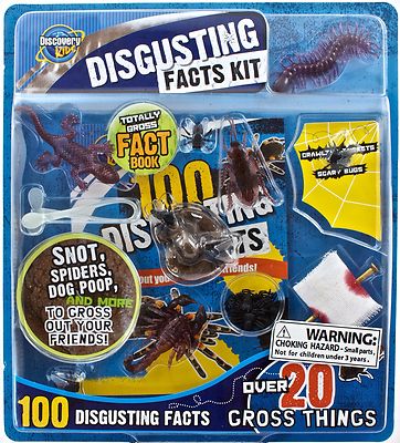 Disgusting Things Discovery Kids plastic Insects with Gross Fact ...