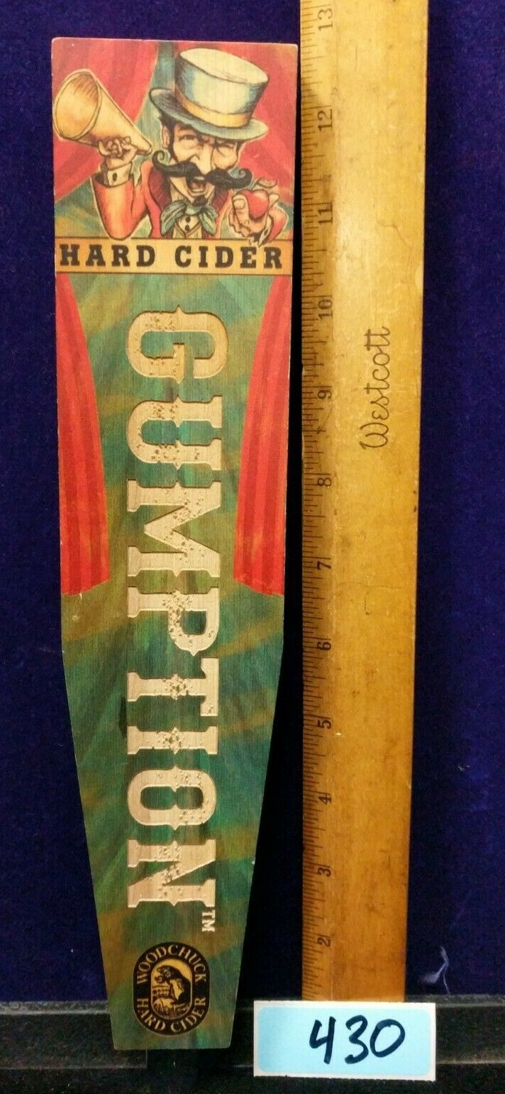 Gumption Woodchuck Hard Cider IPA Ale Lager Beer Tap Draft Pirate ...