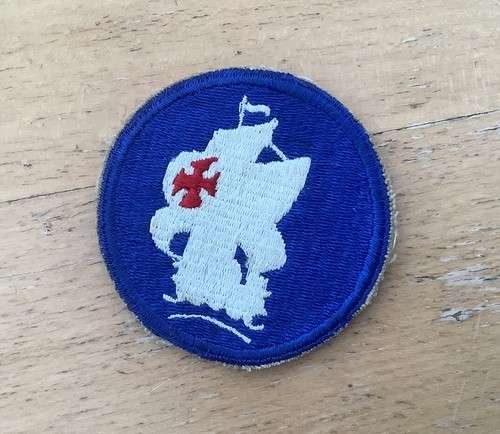 INSIGNE TISSU US ARMY CARIBEAN DÉFENSE COMMAND 100% ORIGINAL WW2 | eBay