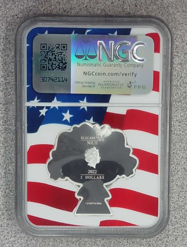 2022 Niue Chibi Rushmore Series Thomas Jefferson Proof Silver Coin NGC ...