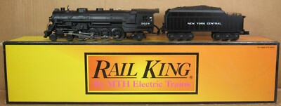 MTH Railking 30-1301-1 NYC/New York Cent Mohawk 4-8-2 Steam Engine w ...