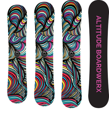 2022-23 WOMEN’S ALTITUDE “DREAMER” SNOWBOARD 145CM (ROCKER CAMBER ...