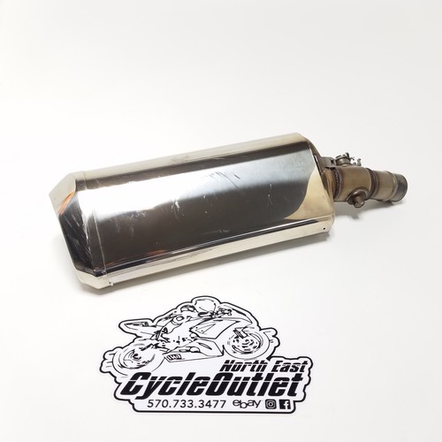 2019 19-23 KAWASAKI NINJA ZX6R OEM EXHAUST PIPE MUFFLER SLIP ON CAN ...