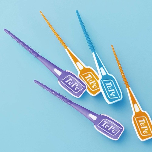 TePe Easy Pick Interdental Brush / Toothpick - 36 Picks & Travel Case ...