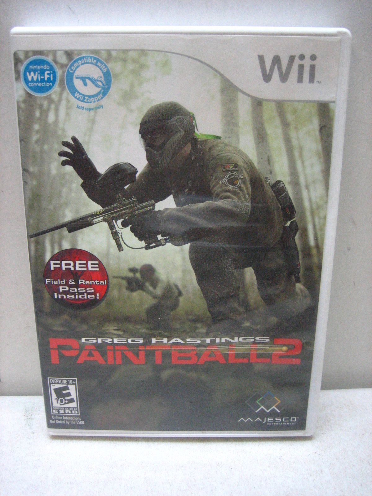 NINTENDO WII GREG HASTINGS PAINTBALL 2 COMPLETE TESTED 96427016502| eBay
