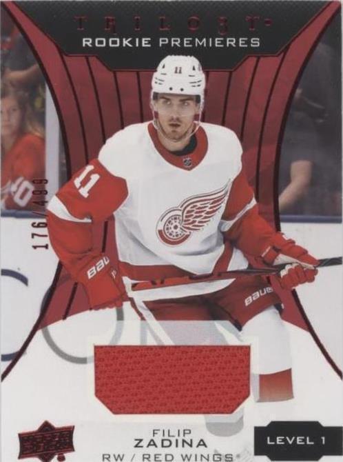 2019-20 Upper Deck Trilogy - Rookie Premieres Level 1 Filip Zadina #78 ...
