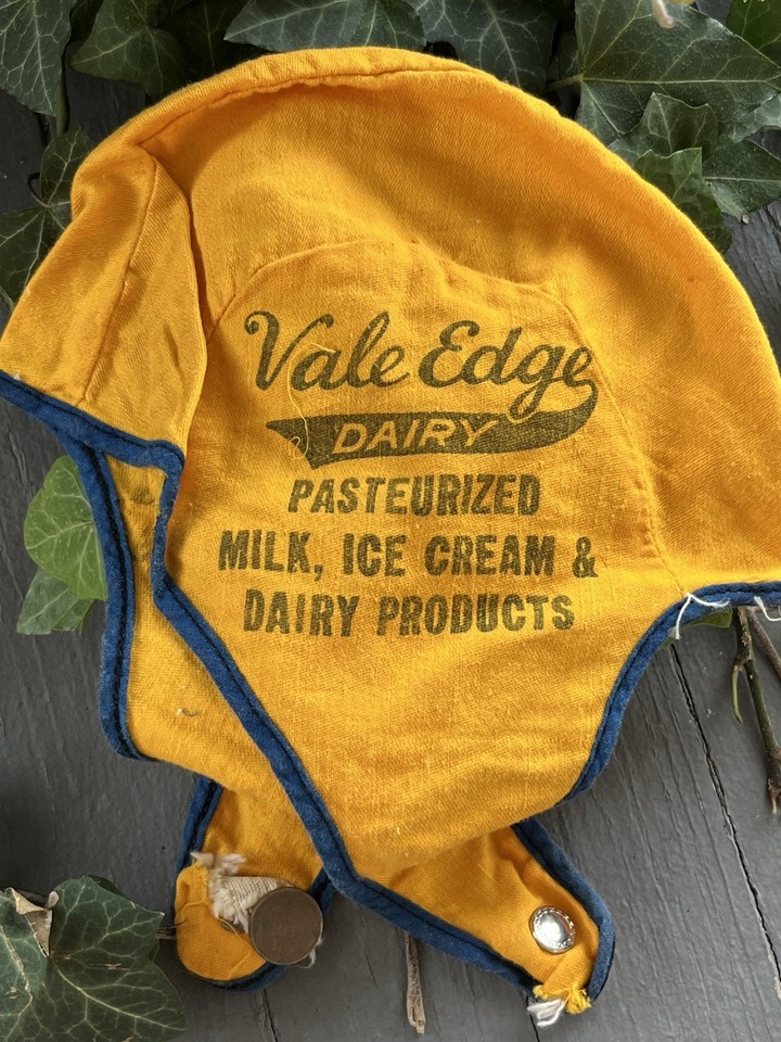 Vintage Vale Edge Dairy Cloth Swimming Cap - Ravenna Portage County ...