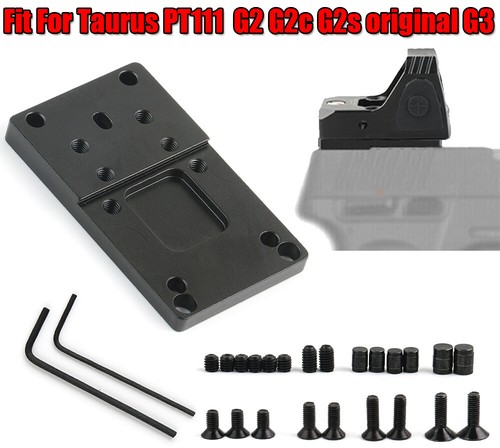 Pistol Mount Plate Base Red Dot Sight For Taurus PT111 G2 G2c G2s ...