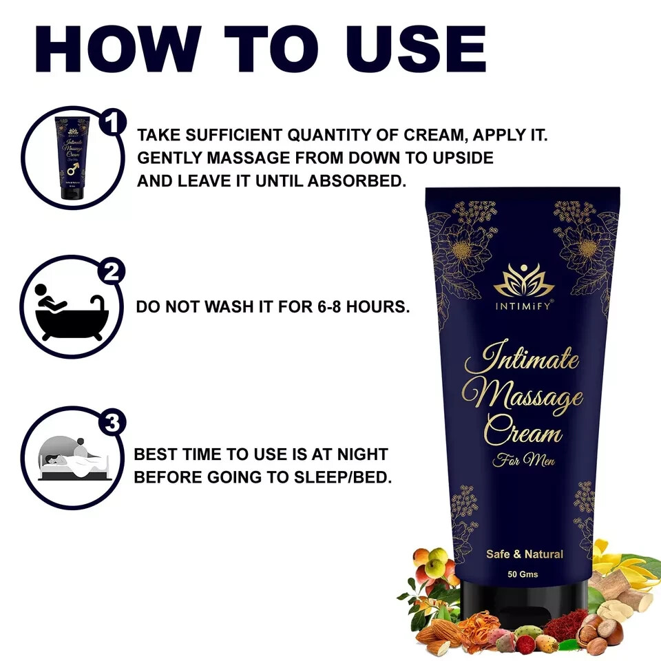 Male Natural Enlarger Cream Big & Thick Growth Faster XXXL Enhancement ...