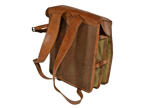 WW2 Japanese Army Officers Backpack Leather Bag Military Equipment ...