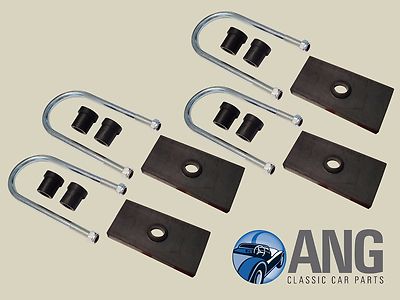 MGB ROADSTER '62-'65 REAR LEAF SPRING FITTING KITS x 2 (BANJO AXLE ...