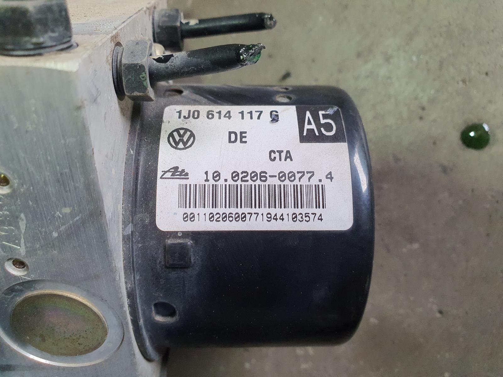VOLKSWAGEN BEETLE ABS PUMP/MODULATOR 9C, 10/05-11/11 05 06 07 08 09 10 ...
