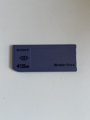 SONY Memory Stick 128MB Camera Memory Card Japan Made | eBay