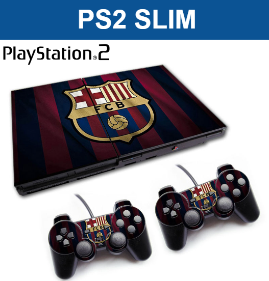 Football Sticker Skin For PS2 SLIM Console Wrap Vinyl + Controller | eBay