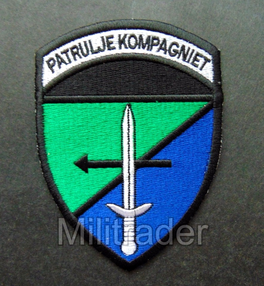 Denmark Danish Patrulje Kompagniet Patrol Company Patch | eBay