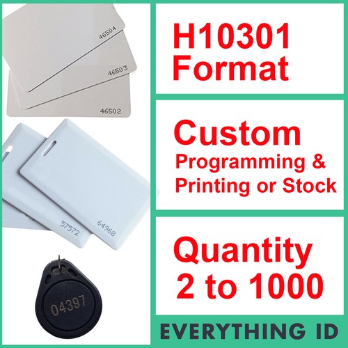 KEYCARDS PROXIMITY PROX CARD WORKS WITH HID ISOProx ProxCard II 1326 ...