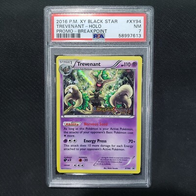 2016 Pokemon: TREVENANT XY94 - [Holo Prerelease Promo] - [XY Breakpoint ...