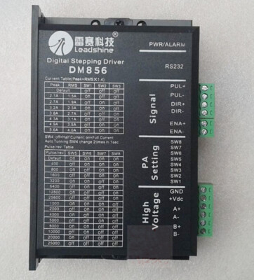 1 PCS Leadshine DM856 Stepper Motor Driver +80VDC 0.5A to 5.6A 2/4 ...