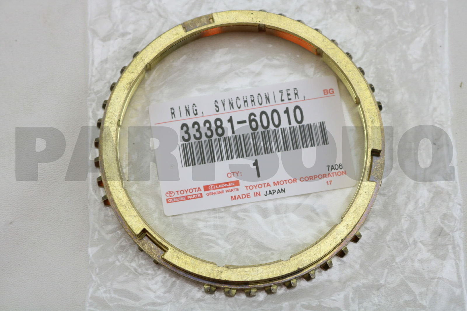 3338160010 Genuine Toyota RING SET, REVERSE SYNCHRONIZER 33381-60010 | eBay