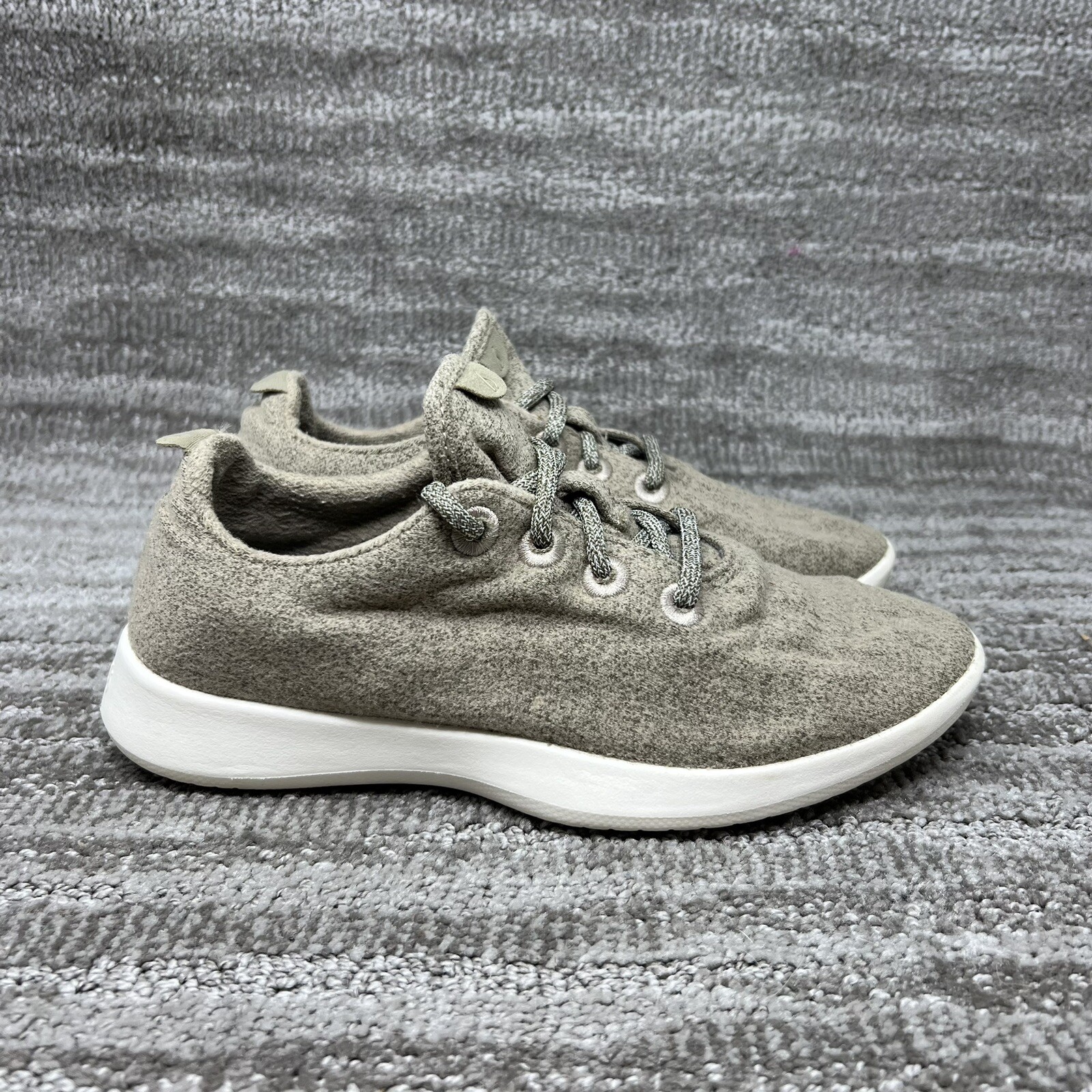 Allbirds Tree Runners Shoes Women's 8 Beige Comfort Lace Up Running Sneaker