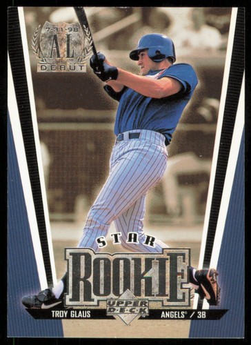 1999 UPPER DECK TROY GLAUS RC ANAHEIM ANGELS #1 EXMT-NM | eBay