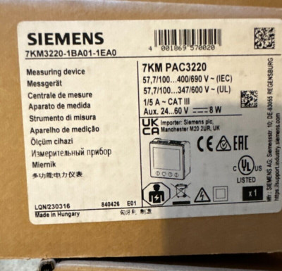 1pcs new in box Siemens 7KM3220-1BA01-1EA0 7KM PAC3220 PLC module | eBay