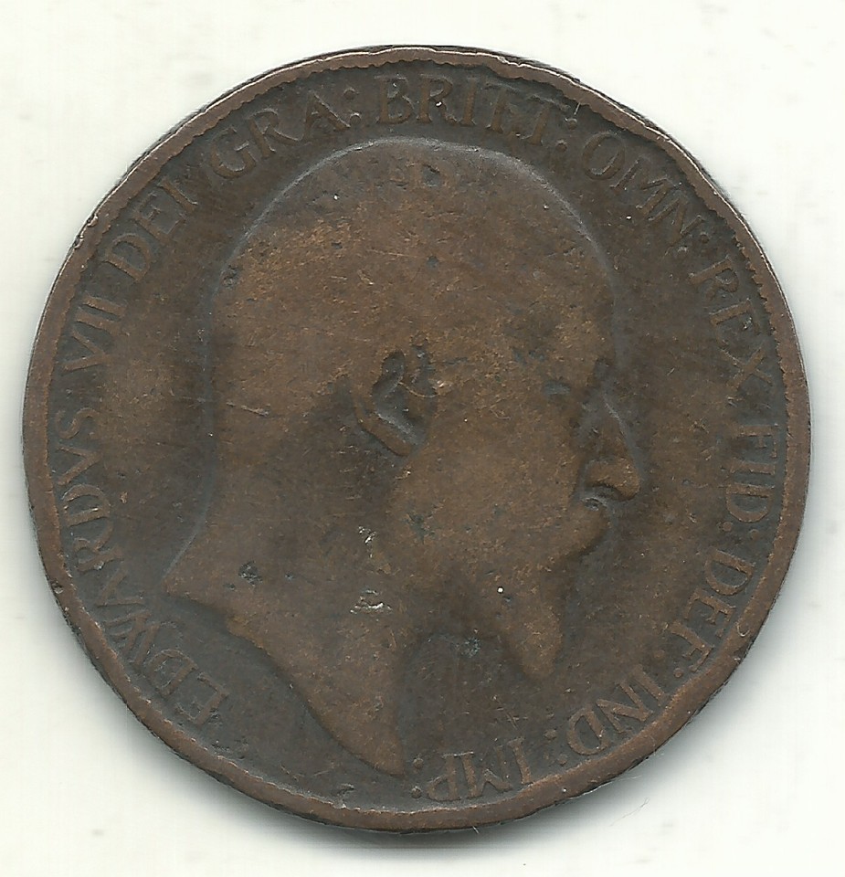 A VERY NICE 1907 GREAT BRITAIN ENGLISH 1/2 HALF PENNY CENT-MAY432 | eBay