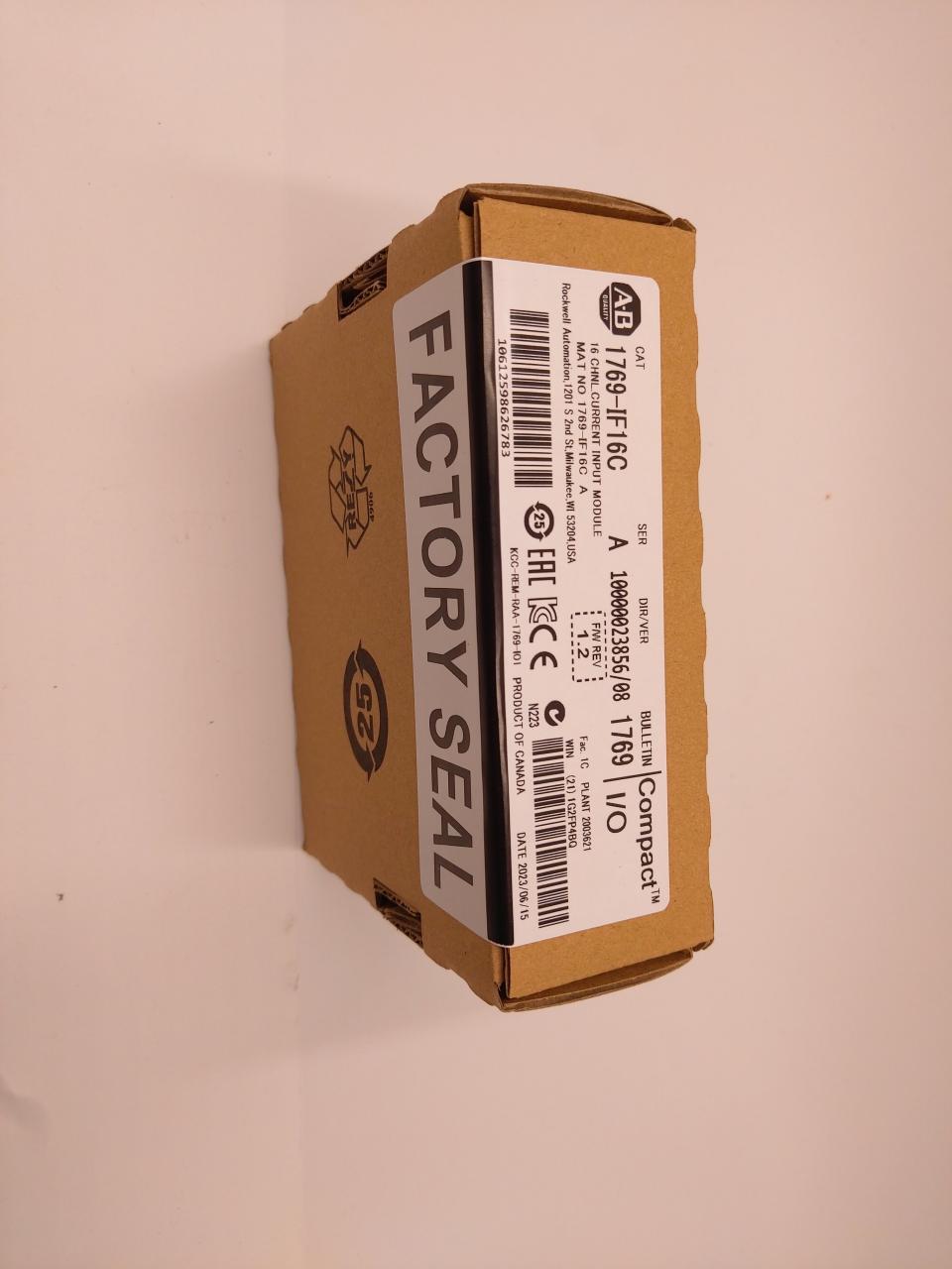 New AB 1769-IF16C CompactLogix 16 Pt A/I Current Module Factory Sealed ...