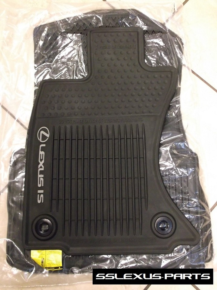 Lexus IS250 IS350 IS300 (AWD) (2014-2018) OEM Genuine 4pc ALL WEATHER ...