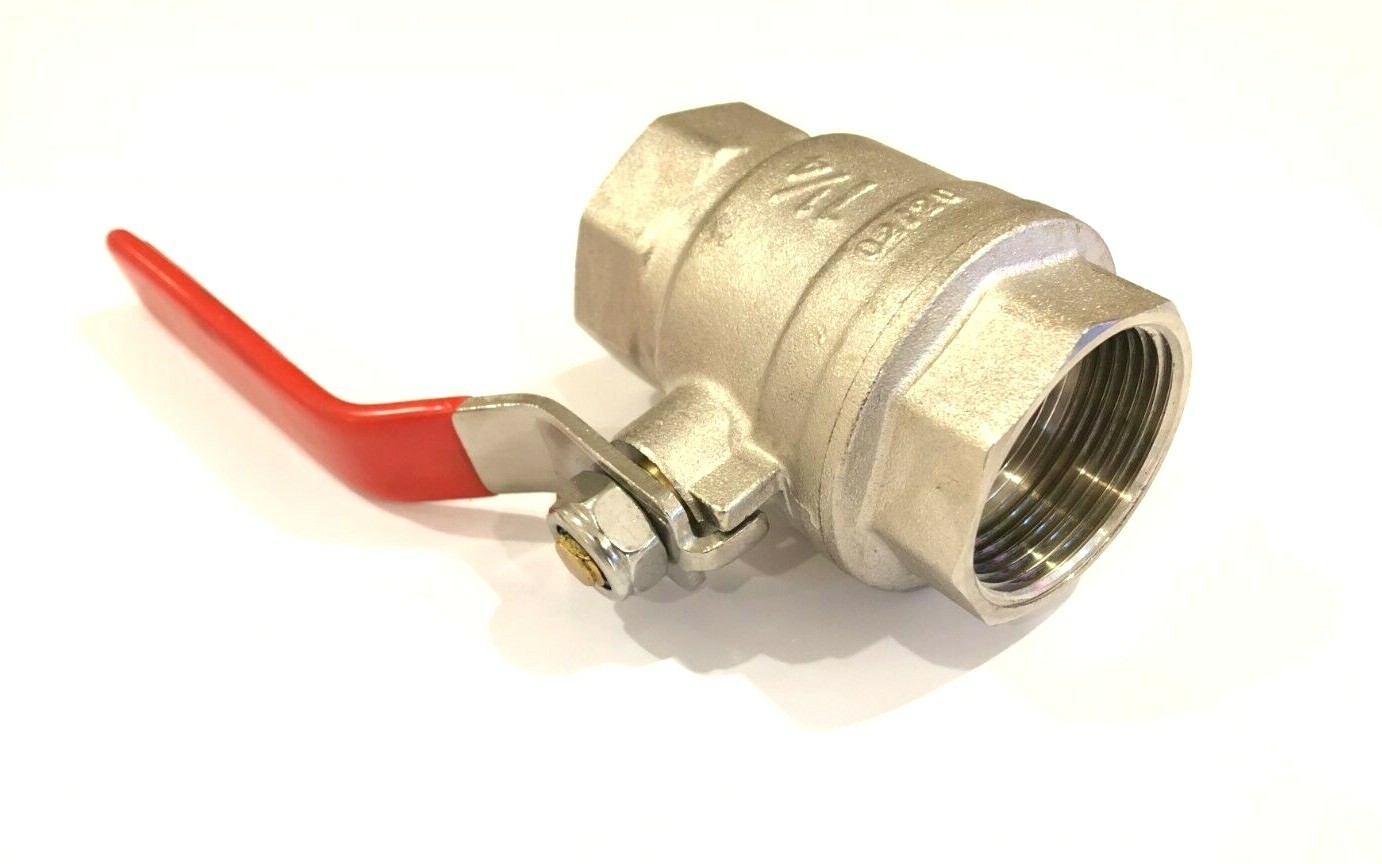 AW Lever Handle BV04 General Purpose Ball Valve 32mm 1 1/4" FI X FI ...
