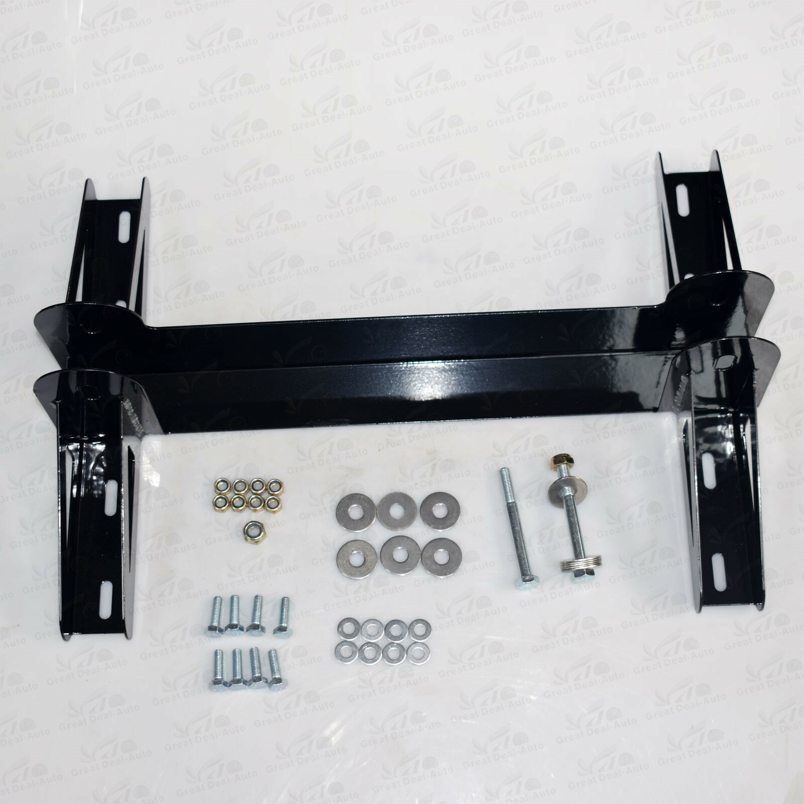 Caravan Rear Bar Toolbox Mounting Kit 2mm Steel Black RV Tool Box ...