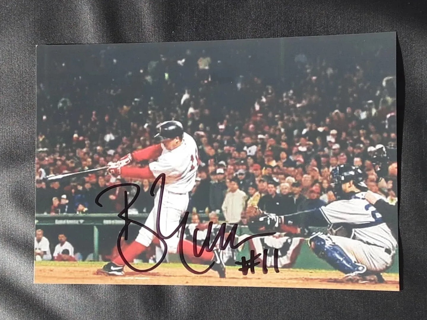 BILL MUELLER BOSTON RED SOX STAR SIGNED AUTOGRAPHED 4x6 GLOSSY PHOTO | eBay