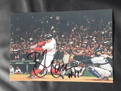 BILL MUELLER BOSTON RED SOX STAR SIGNED AUTOGRAPHED 4x6 GLOSSY PHOTO | eBay