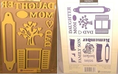 Family Tree Foam Stamp Set - 2 Sheets | eBay