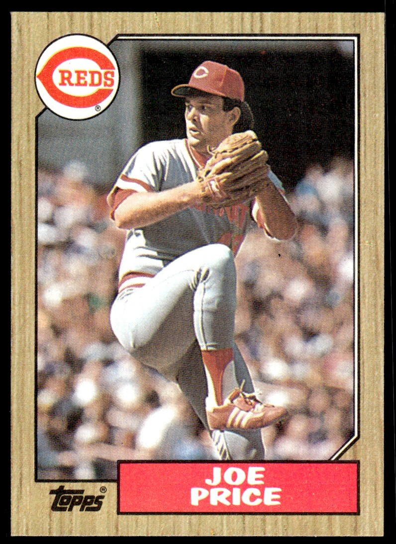 1987 Topps Baseball Card Joe Price Cincinnati Reds #332 | eBay