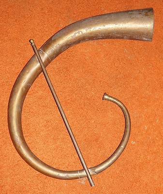 Roman Cornu Horn Trumpet Quo Vadis Ben Hur Julius Caesar movie prop MGM ...
