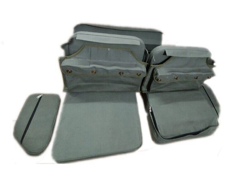 For Jeep Willys Ford MB GPW Canvas Top and Cushion Set G-503+Free Back ...