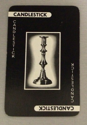 Vintage Cluedo Board Game 1970’s Spare Candlestick Playing Card | eBay UK