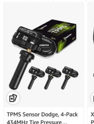 tpms sensor set of 4 Dodge, Ram, Jeep | eBay