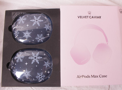 NEW Velvet Caviar Snow Angel Glitter AirPod Max Case - snowflake | eBay