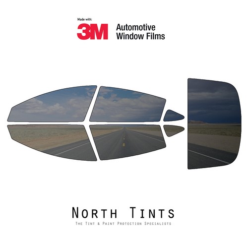 3M COLOR STABLE PreCut Window Tint Glass Film for Tesla Model 3 2017 ...