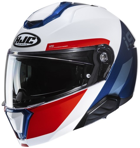 HJC i91 Bina MC-21 Full Face Modular Motorcycle Helmet | eBay